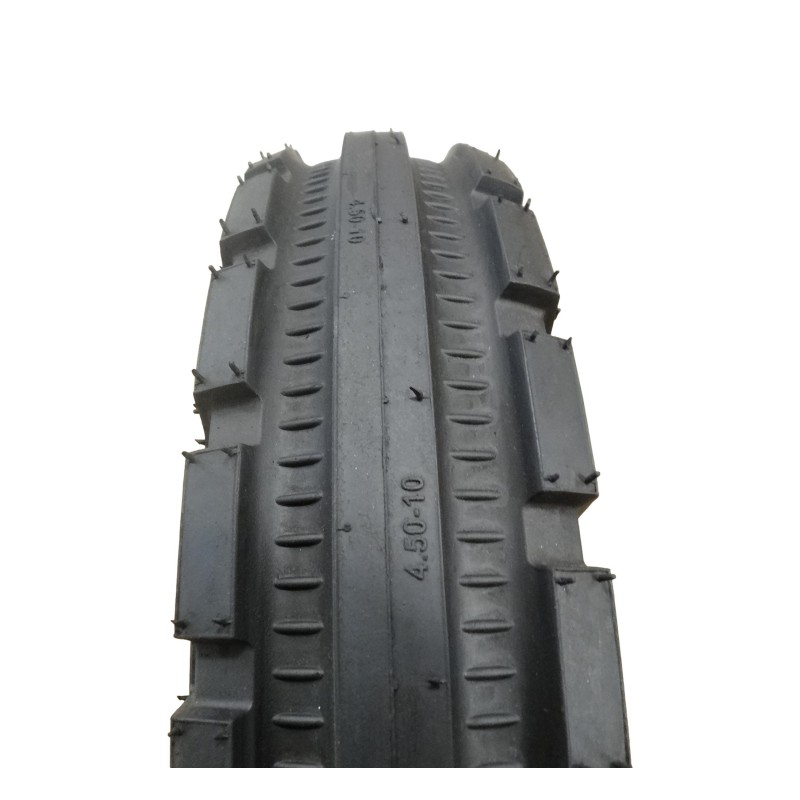 TWO 4.50-10 MRL MTF-257 Three Rib F-2 Tri-Rib 6 ply Tractor Tires WITH ...