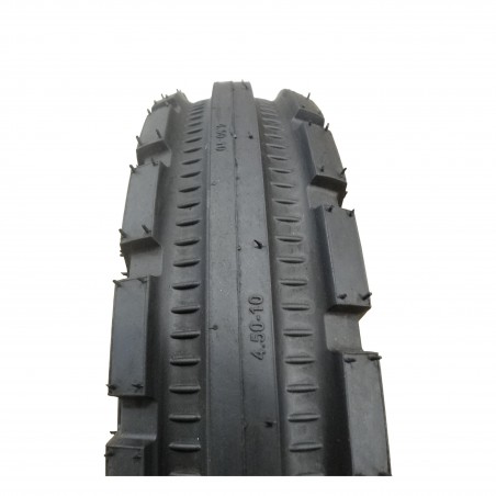 TWO 4.50-10 MRL MTF-257 Three Rib F-2 Tri-Rib 6 ply Tractor Tires WITH ...