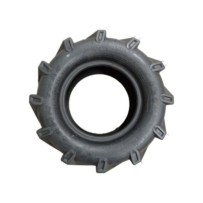 TWO New 16X7.50-8 OTR Lawn Trac Master Bar Lug Tires 4 ply TL