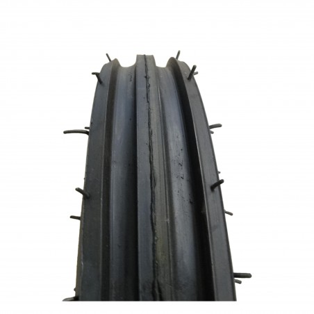 TWO 4.00-12 ATF Farm King Tri-Rib Front Tractor Tires 4 ply WITH Tubes