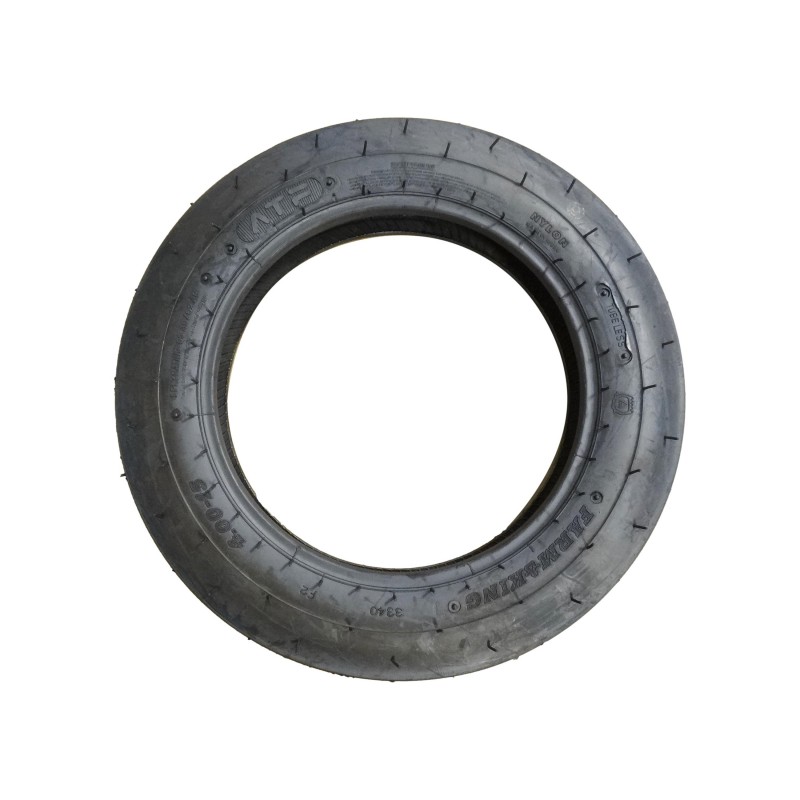 TWO 4.00-15 ATF 3340 F-2 Tri-Rib Front Tractor Tires WITH tubes