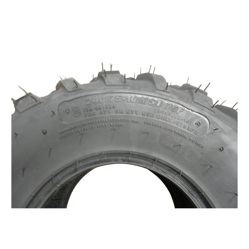 TWO New 24X9.50-10 Carlstar (Carlisle) AT489 ATV/UTV Tires 4 ply TL ...