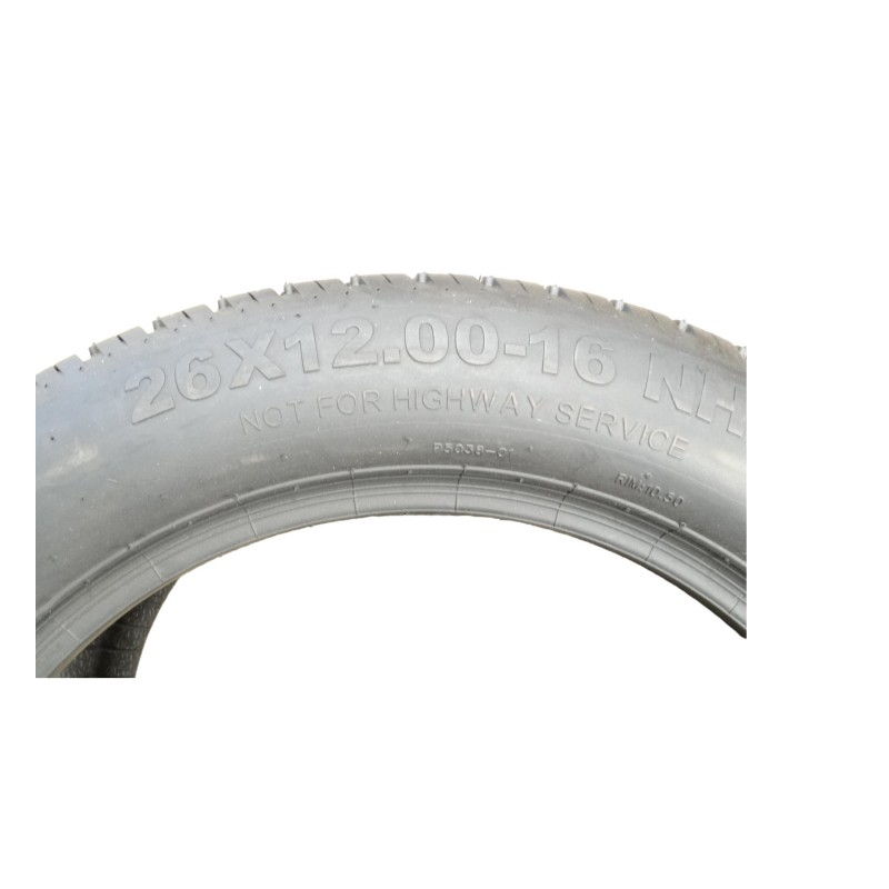 26X12.00-16 Air-Loc P5038 Turf Tire 6 ply TL identical to OTR Lawnmaster