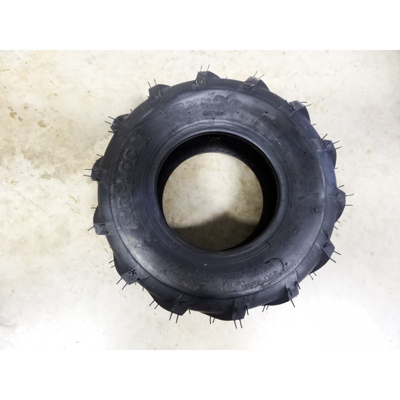 TWO New 13X5.00-6 Air-Loc Tractor Lug Traction Tires R-1 4 ply TL