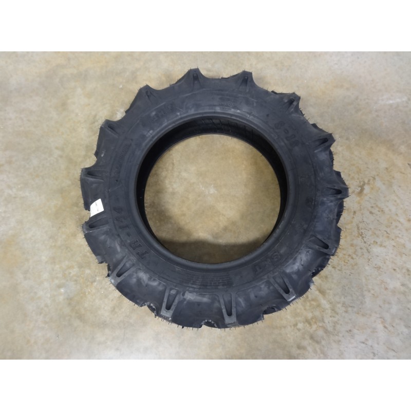 TWO New 8-18 BKT TR-144 Farm Tractor Lug R-1 Tires 6 ply WITH Tubes