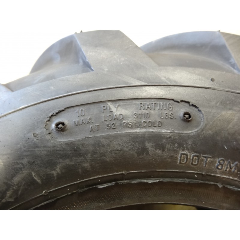 TWO New 26X12.00-12 Deestone D408 Tractor Lug Tires 10 ply TL