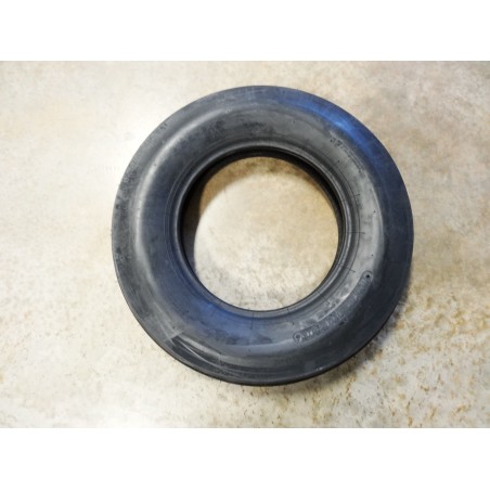 TWO New 6.50-16 Deestone D401 Tri-Rib Front Tractor Tires 6 ply WITH Tubes