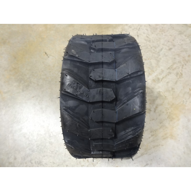TWO 18X8.50-10 BKT Skid Power R-4 Industrial Compact Tractor Tires 8 ply TL