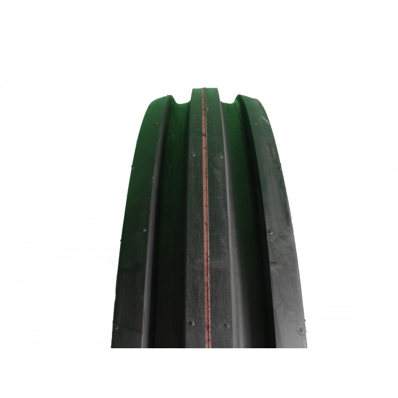 TWO New 5.50-16 Deestone D401 Tri-Rib Front Tractor Tires WITH Tubes