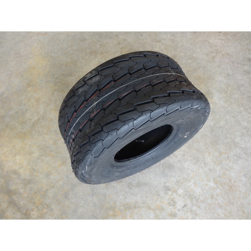 TWO New 18.5X8.50-8 Deestone Trailer Tires 6 ply rated Load Range C 18 ...
