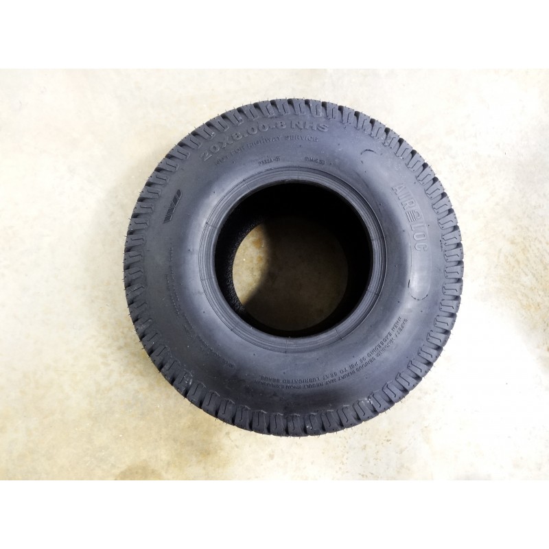 TWO New 20X8.00-8 Air-Loc P332 Turf Tires 6 ply TL