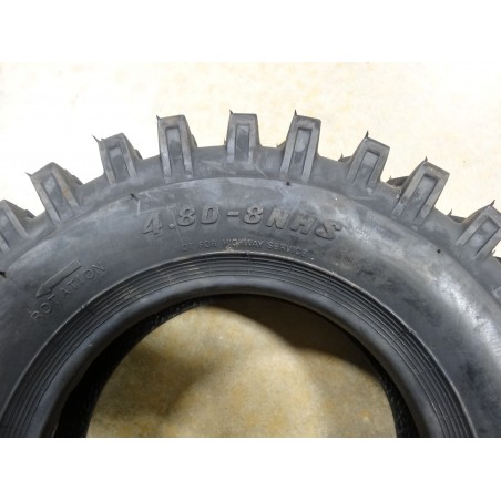 TWO New 4.80-8 Carlisle X-Trac Deep Lug Directional Traction Tires