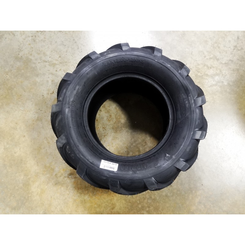 TWO New 24X12.00-12 Air-Loc P328 R-1 Bar Lug Traction Tires 6 ply TL