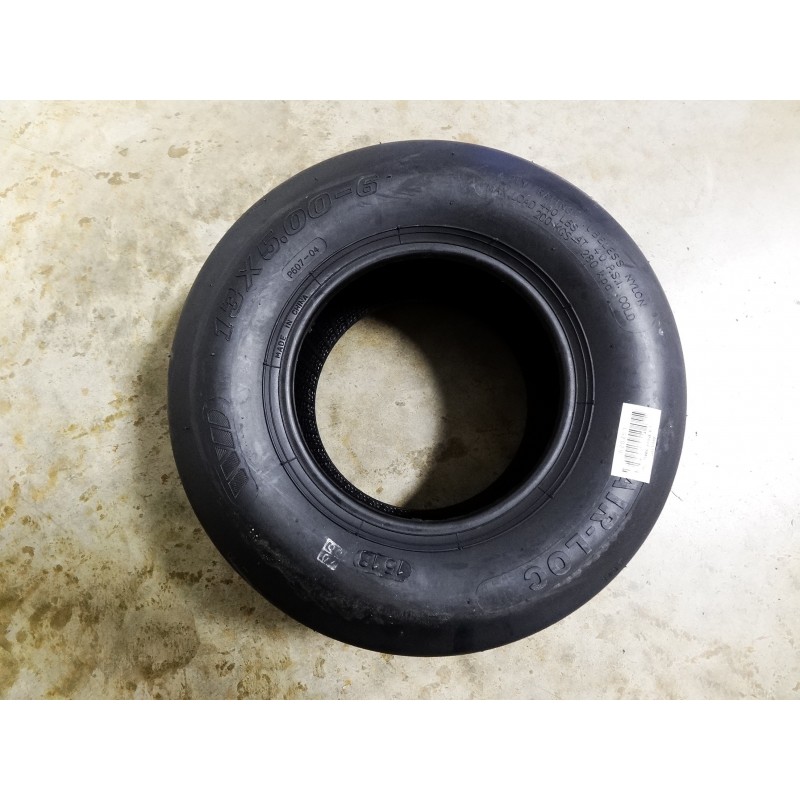 TWO New 13x5.00-6 Air-Loc P607 Smooth Slick Tires 4 ply TL