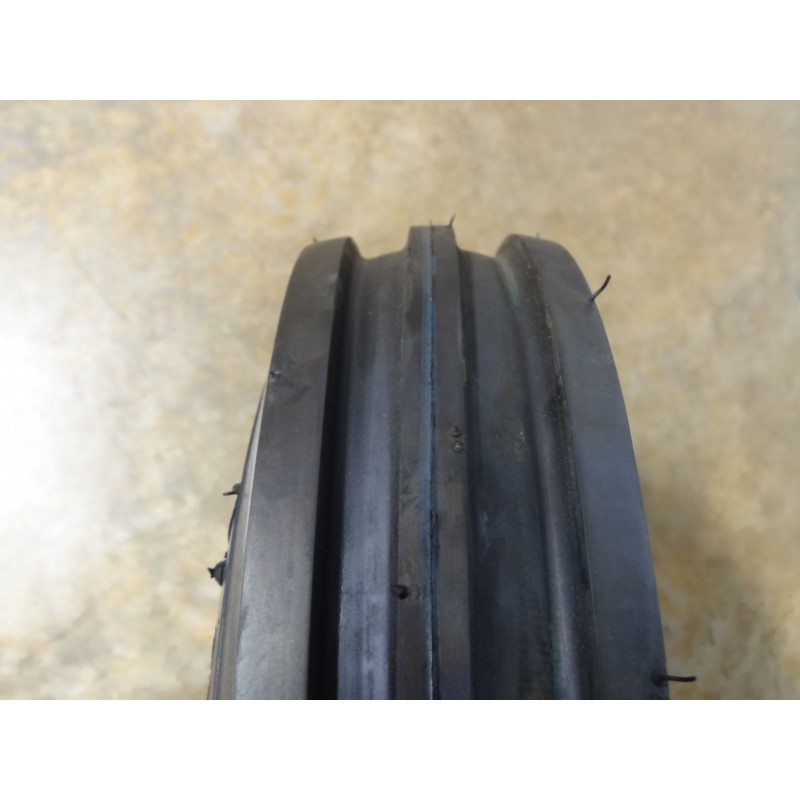 TWO 3.50-6 Deestone D401 Tri-rib 3 Ribbed Tires 4 ply WITH TR13 ...