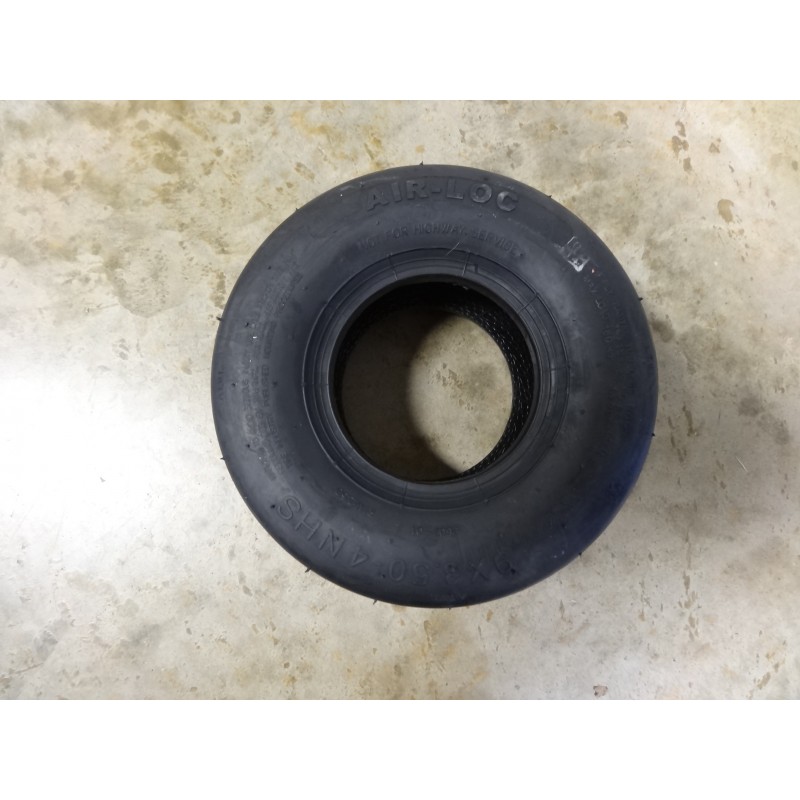 TWO New 9x3.50-4 Air-Loc P607 Smooth Slick Tires 4 ply TL
