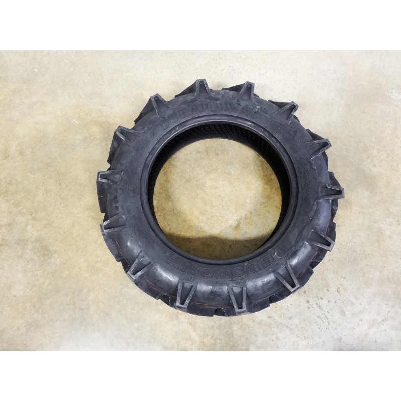 TWO New 8-18 DuraMax Ag Lug Compact Tractor Tires 6 ply TT WITH Tubes