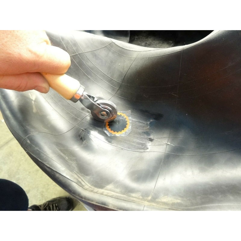 Wood Handle Patch Stitcher for Tire & Tube Repair