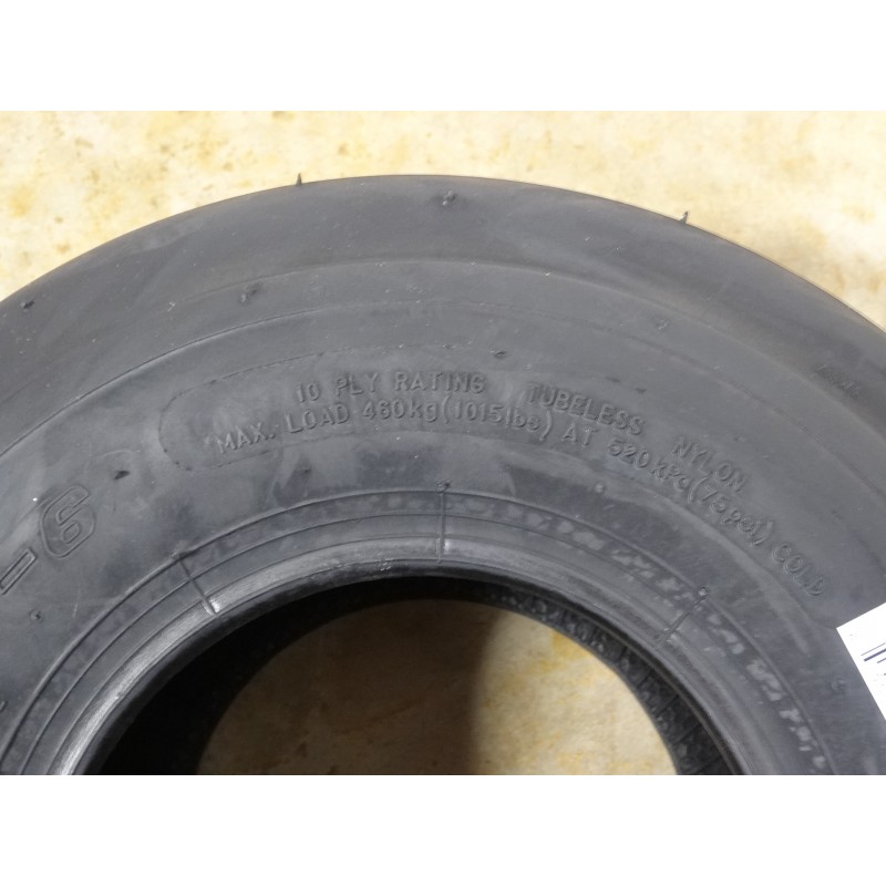 TWO New 15X6.00-6 Air-Loc P508A Smooth Ribbed Tires 10 PLY TL