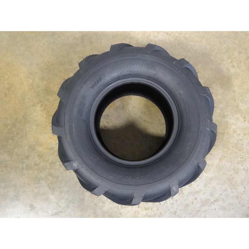 TWO New 22X11.00-10 Air-Loc P328 R-1 Bar Lug Traction Tires 6 ply TL