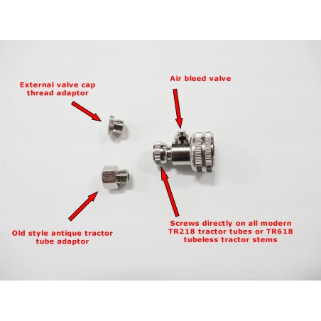 3 pc Air Water Hose Adapter for liquid filling Tires & Tubes for Weight ...