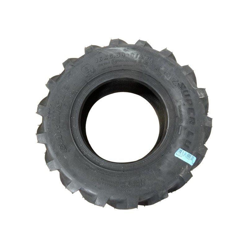 TWO New 16X6.50-8 Carlisle Super Lug R-1 Traction Tires 4 ply TL (170/60-8)